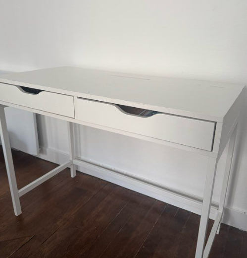 Bureau Alex Blanc 100x48 - LesMeublesCirculaires.fr